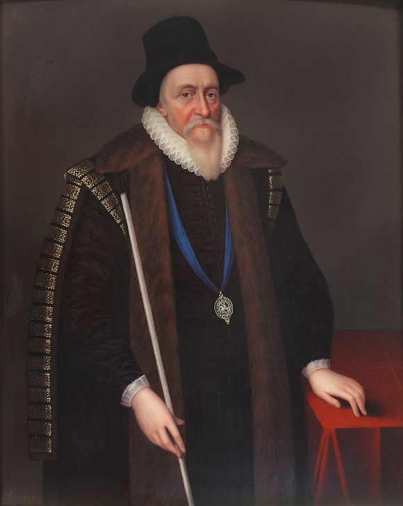 Bonhams : Henry Bone R.A. (British, 1755-1834) Thomas Sackville, 1st ...