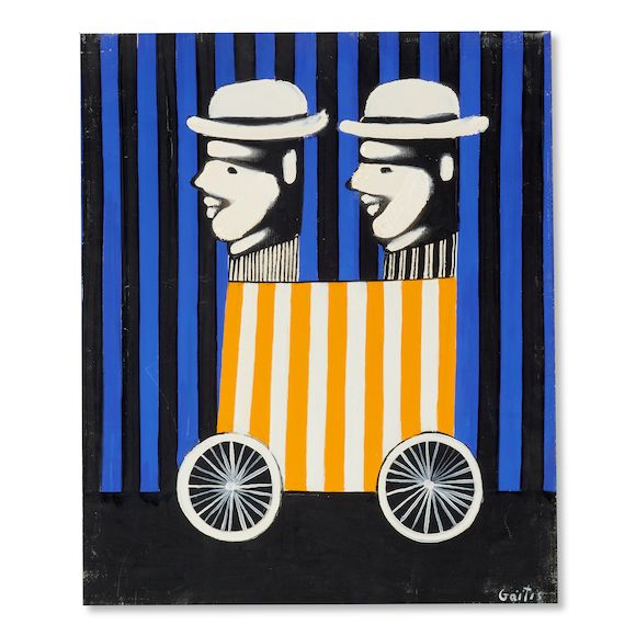 Bonhams Cornette de Saint Cyr : YANNIS GAITIS (1923-1984) Sans titre