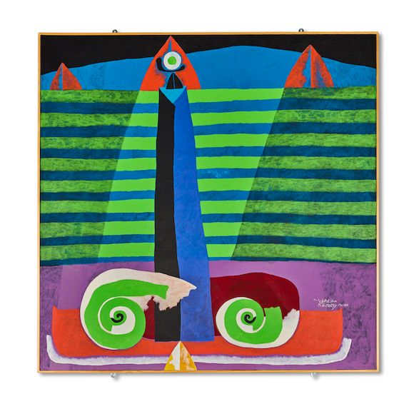 Bonhams : Mostafa Abdel Moity (Egypt, born 1938) Untitled