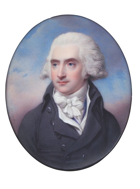 Bonhams : Henry Bone R.A. (British, 1755-1834) Henry Hope Esq. (1735 ...