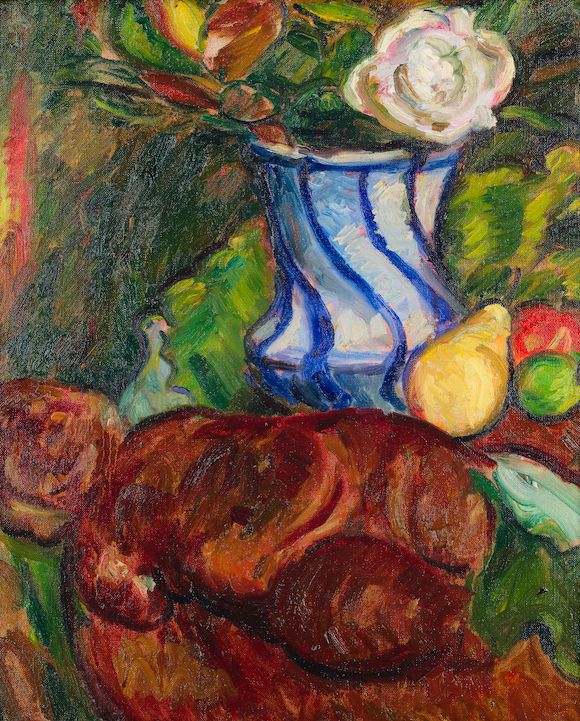 Bonhams : Sir Matthew Smith (British, 1879-1959) Still Life at Fryern ...