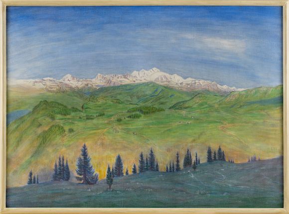 Bonhams Cornette de Saint Cyr : ALEXANDRE PERRIER (1862-1936) Vue du ...
