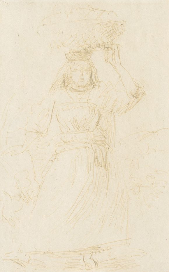 Bonhams : Duncan Grant (British, 1885-1978) Standing Nude Executed ...