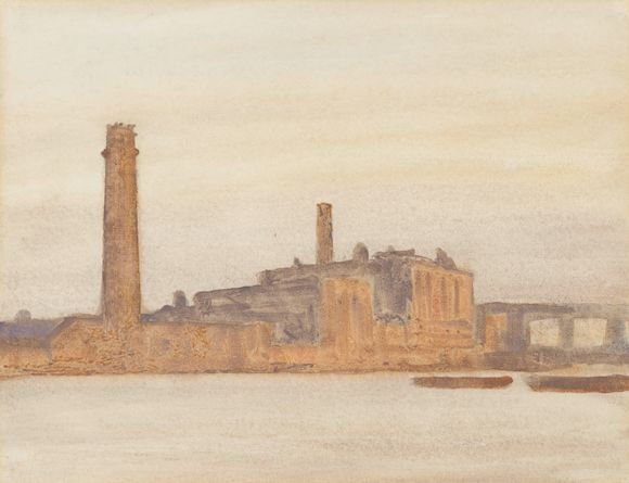 Bonhams : Sir George Clausen, RA, RWS (British, 1852-1944) The Lion ...