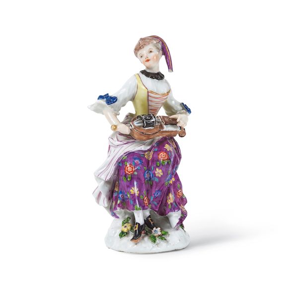 Bonhams Cornette de Saint Cyr : Statuette en porcelaine de Meissen ...