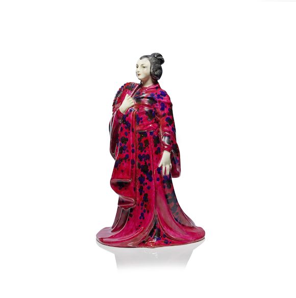 Bonhams : Harry Tittensor for Royal Doulton 'Geisha' figure, pattern no ...