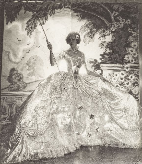 Bonhams : Cecil Beaton (British, 1904-1980); Nancy Beaton as a Shooting ...