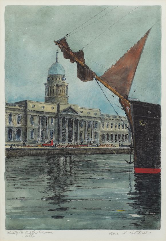 Bonhams : Flora H. Mitchell (Irish, 1890-1973) Last of the Arklow ...