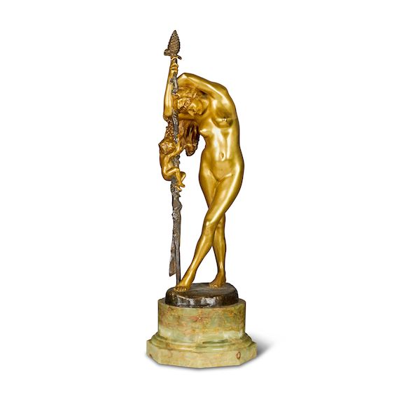 Bonhams : Jean-Léon Gérôme (French, 1824-1904): A gilt and patinated ...