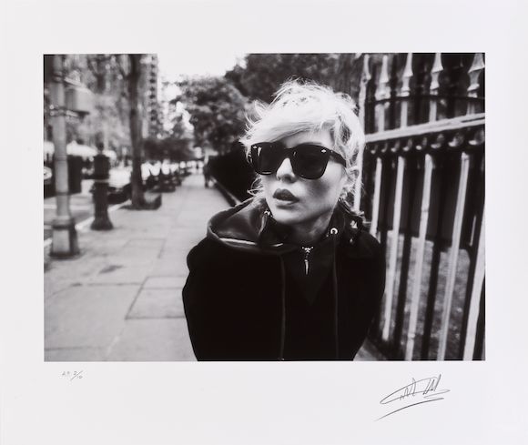 Bonhams : Martyn Goddard (British, born 1951): Debbie Harry of Blondie ...