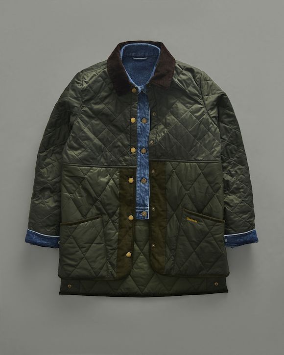 Bonhams : Barbour Re-loved x Clare Richardson Re-loved Quilted ...