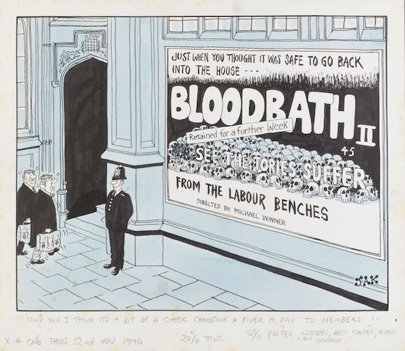 Bonhams : Raymond Allen Jackson (JAK) (British, 1927-1997) Three ...