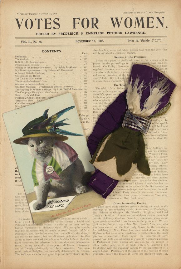 Bonhams : SUFFRAGE – BROOCH Brooch in the form of a five-bar gate ...