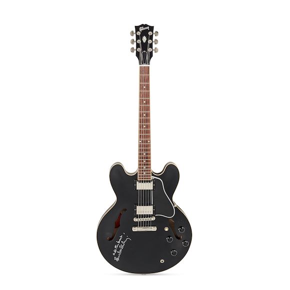 Bonhams : Paul McCartney An Autographed Gibson ES335 Dot Electric Guitar, 2009,