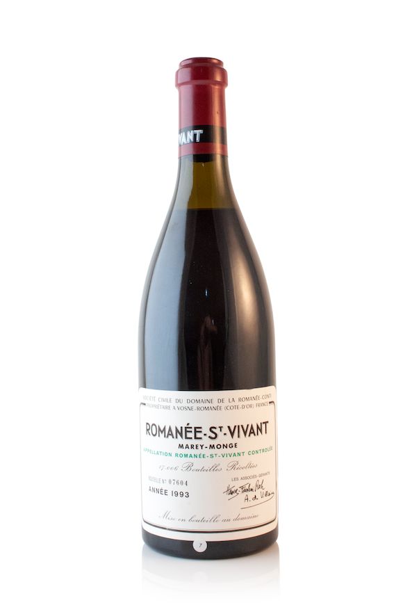 Bonhams : Romanée-St-Vivant 1993, Domaine de la Romanée-Conti (1)