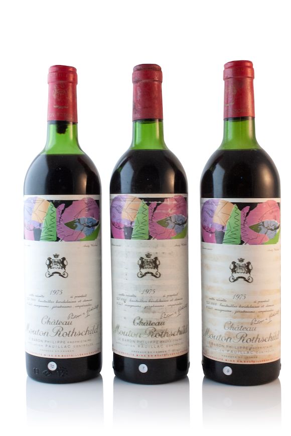 Bonhams : Château Mouton Rothschild 1975, Pauillac 1er Grand Cru Classé (3)