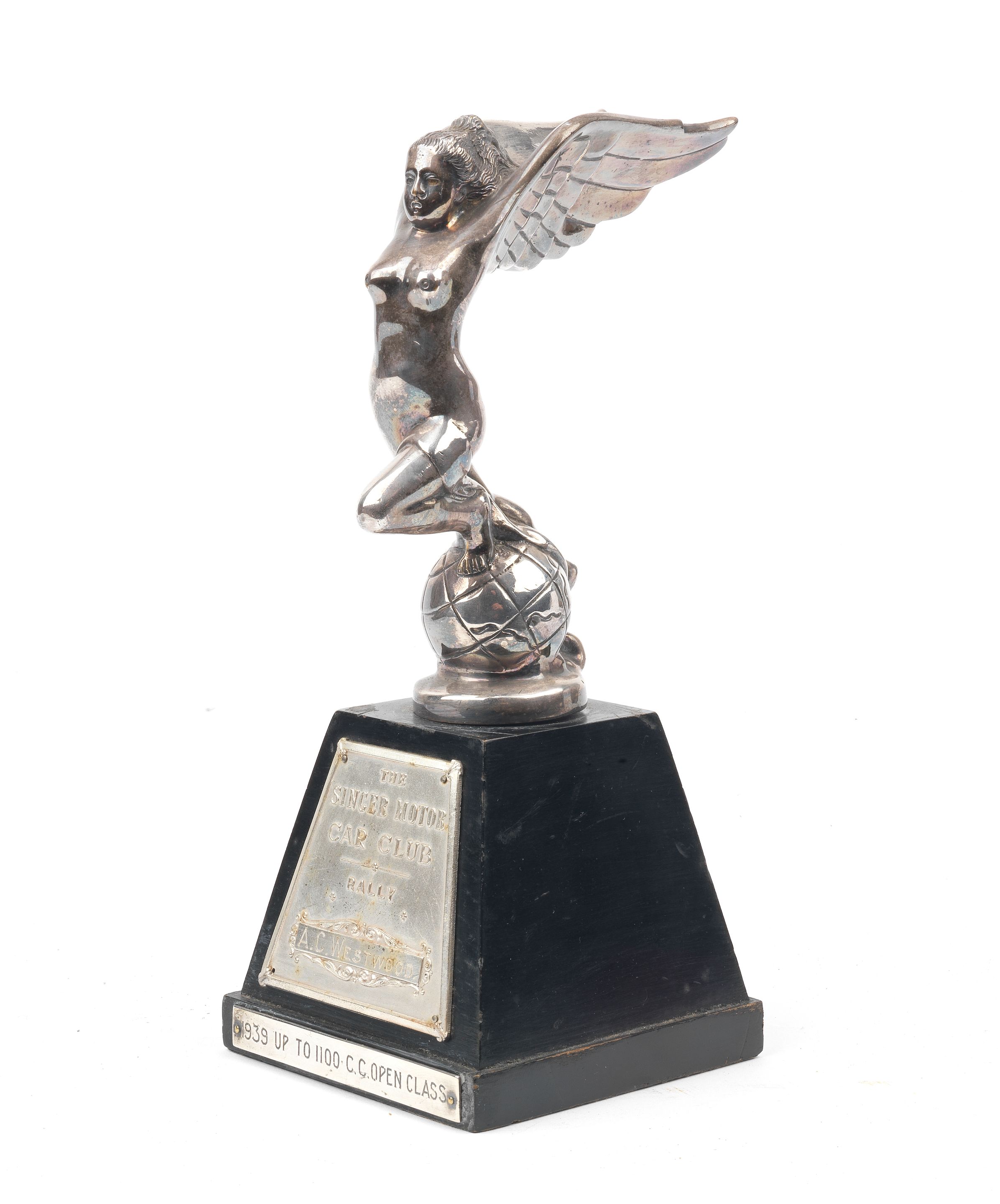 Bonhams Cars : A Singer Motor Car Club Rally trophy, awarded to A.C ...