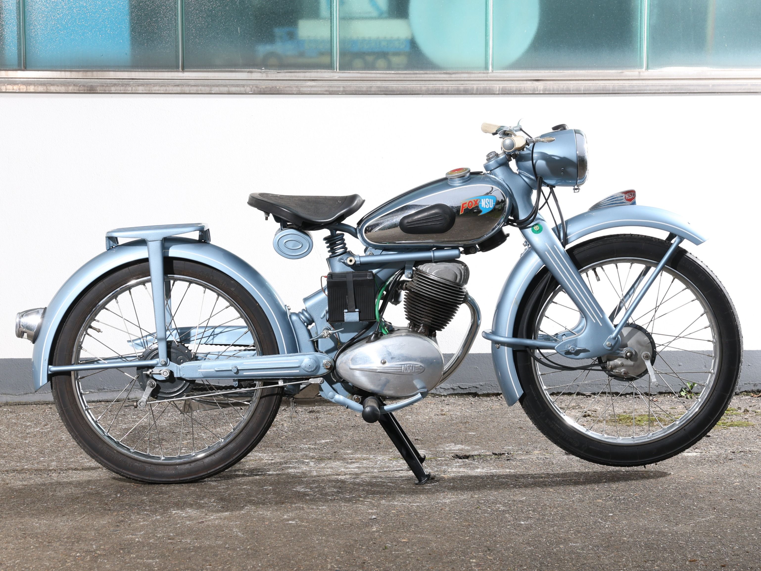 Bonhams Cars : 1952 NSU 98cc Fox 4 Frame no. 1659738 Engine no. 844475