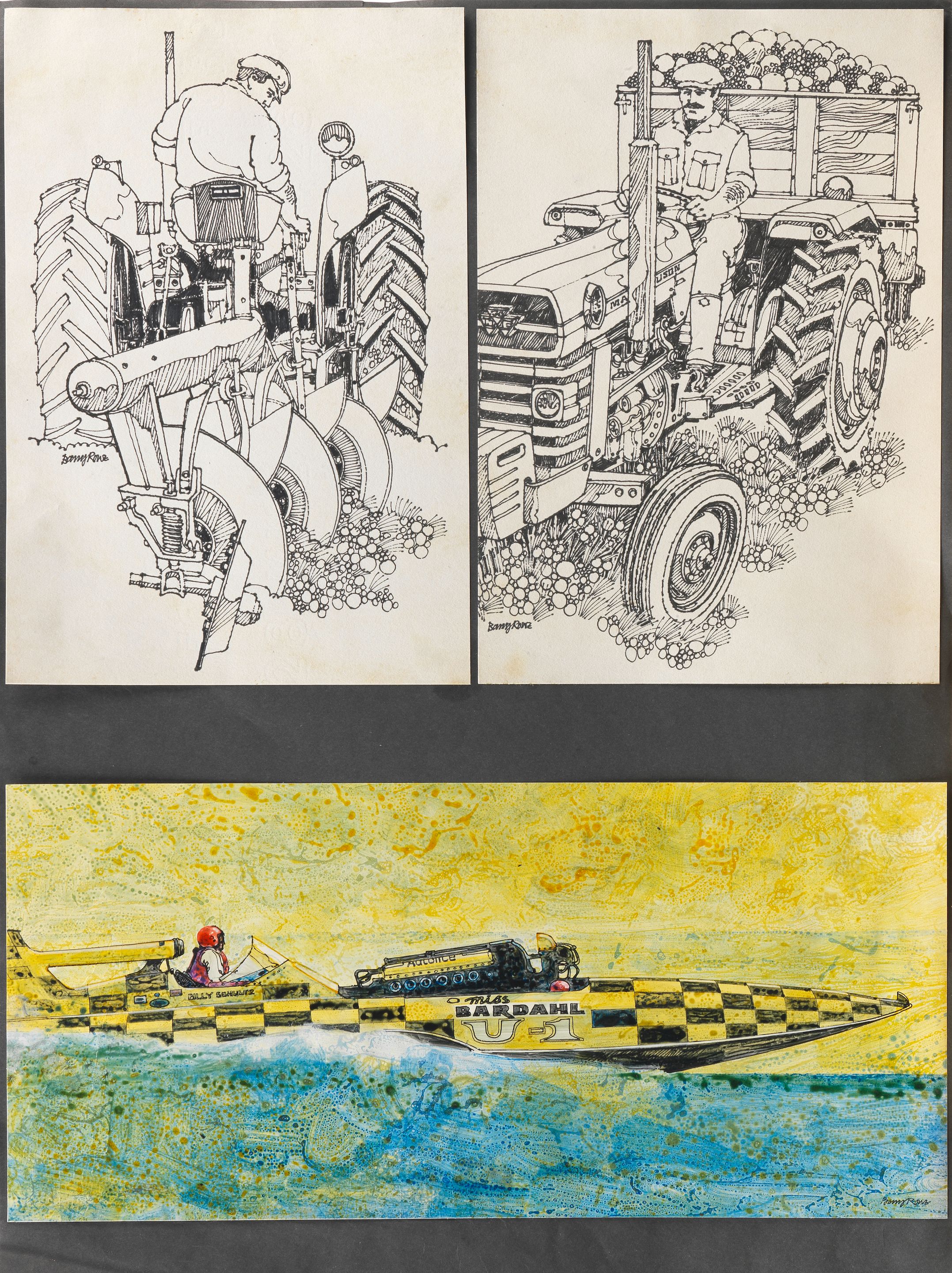 Bonhams Cars : Barry Rowe (British, 1938-2022), three preliminary ...