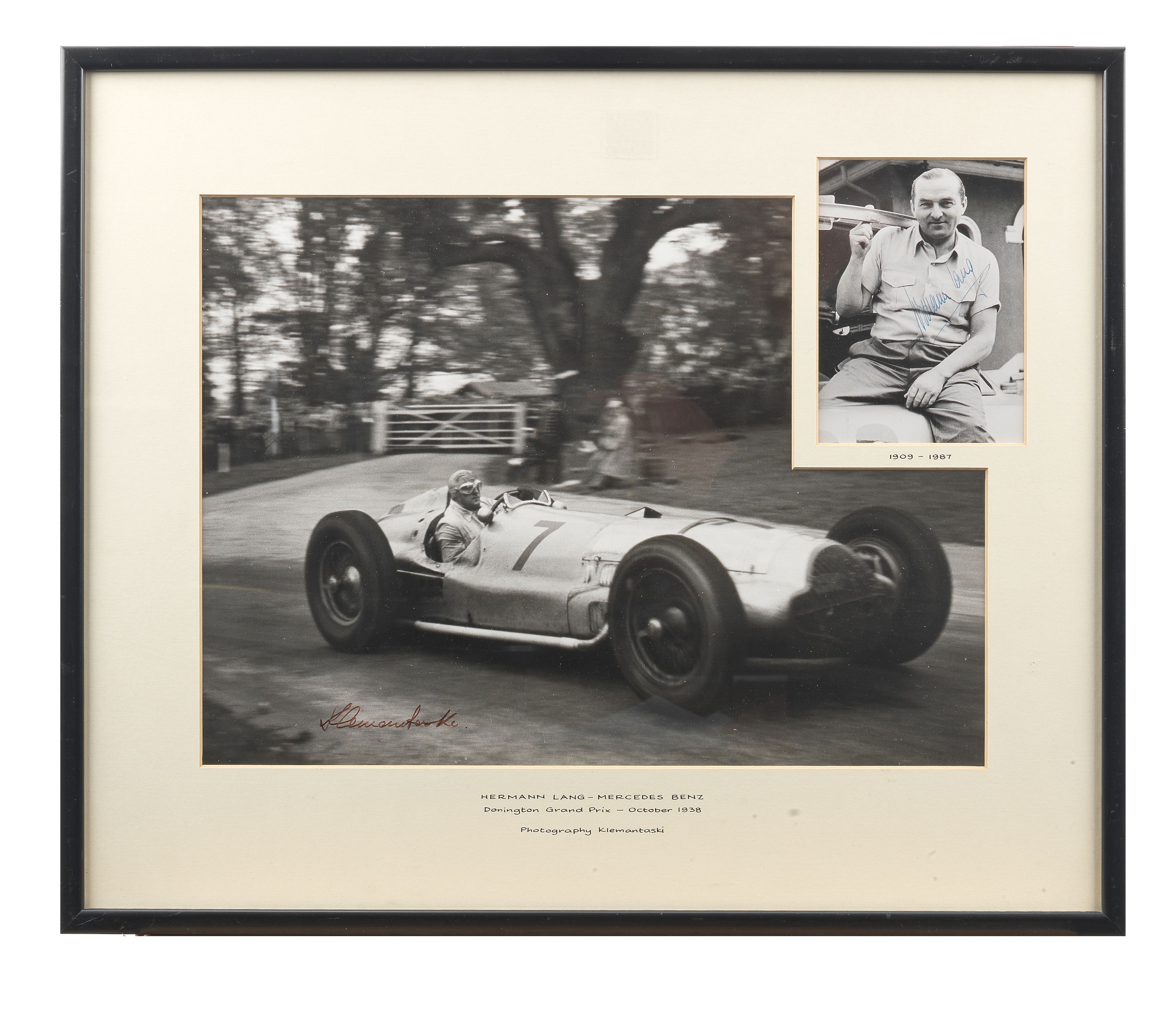Bonhams Cars : 'Hermann Lang - Mercedes Benz - Donington Grand Prix ...