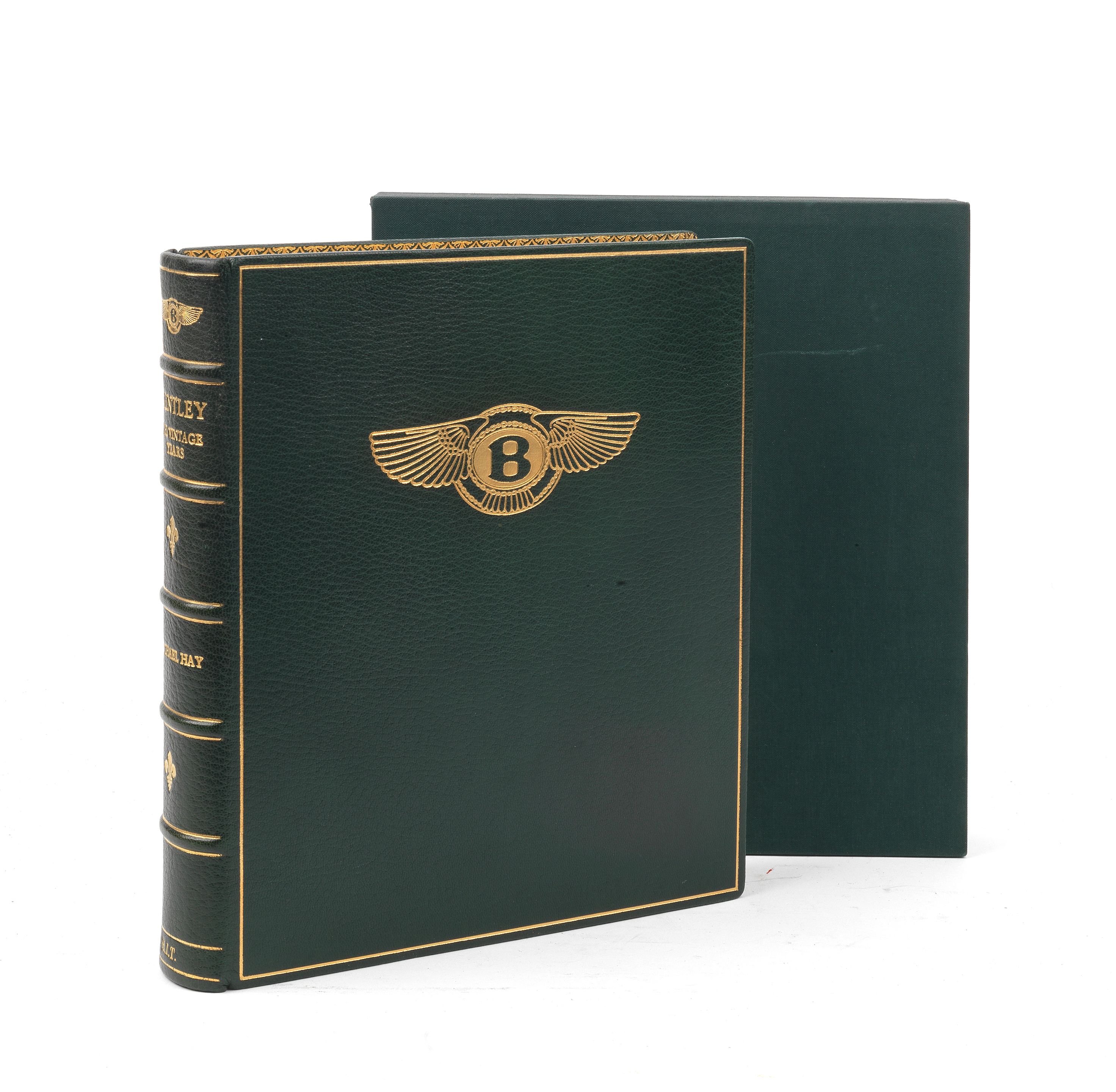 Bonhams Cars : Michael Hay: Bentley - The Vintage Years; a leather ...