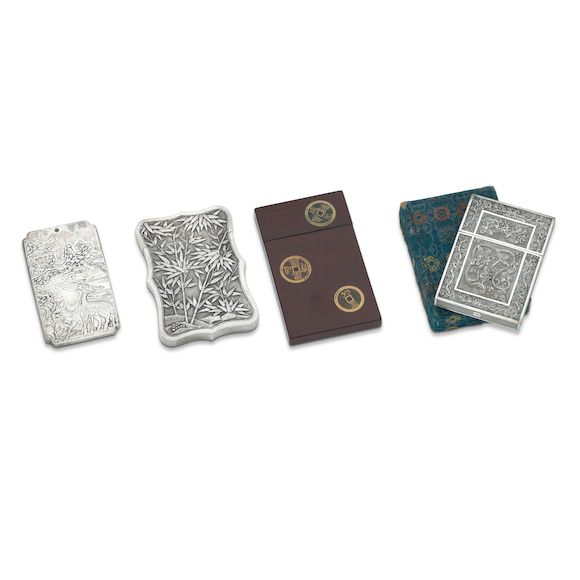 Bonhams : A Chinese filigree card case Second half of the 19th century (4)