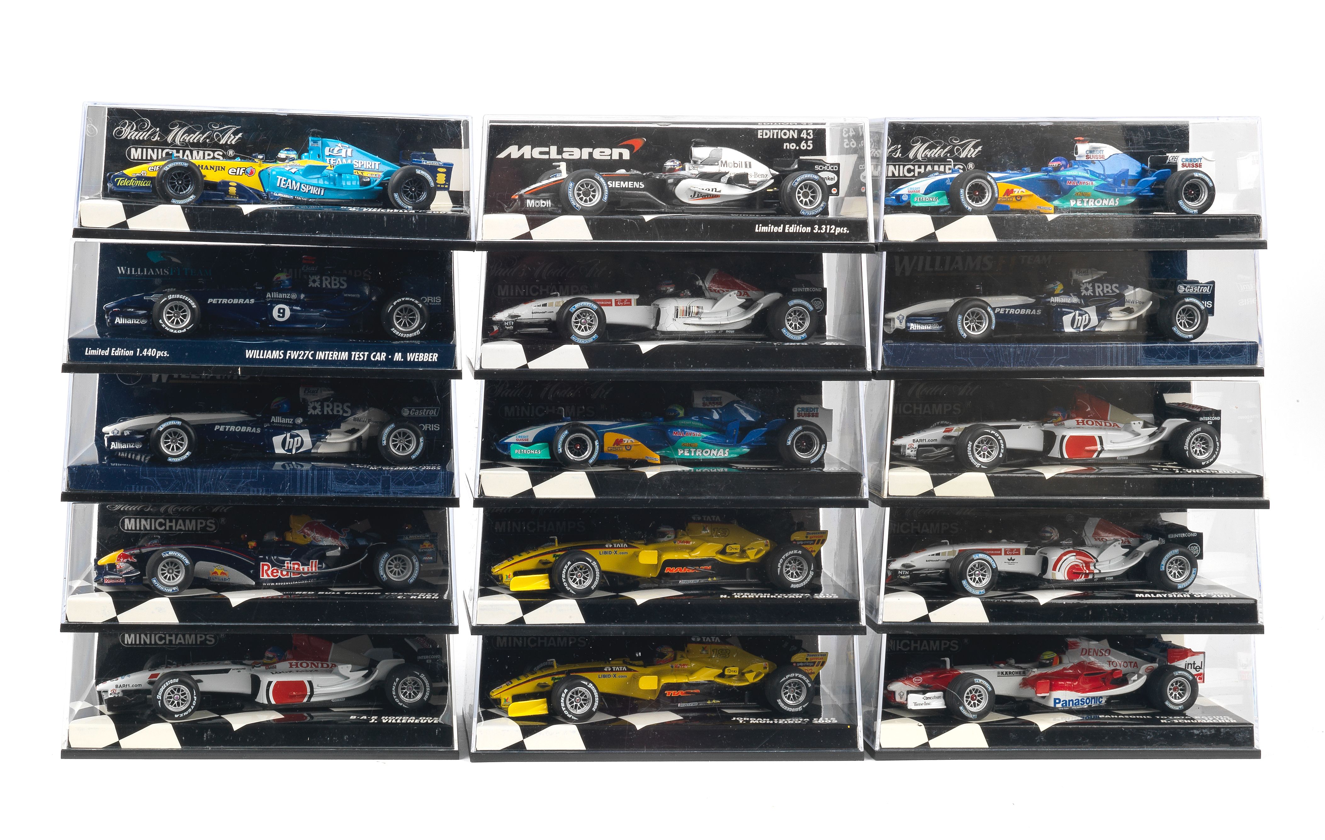 Bonhams Cars : A quantity of 1:43 scale 2005 season Formula 1 models ...