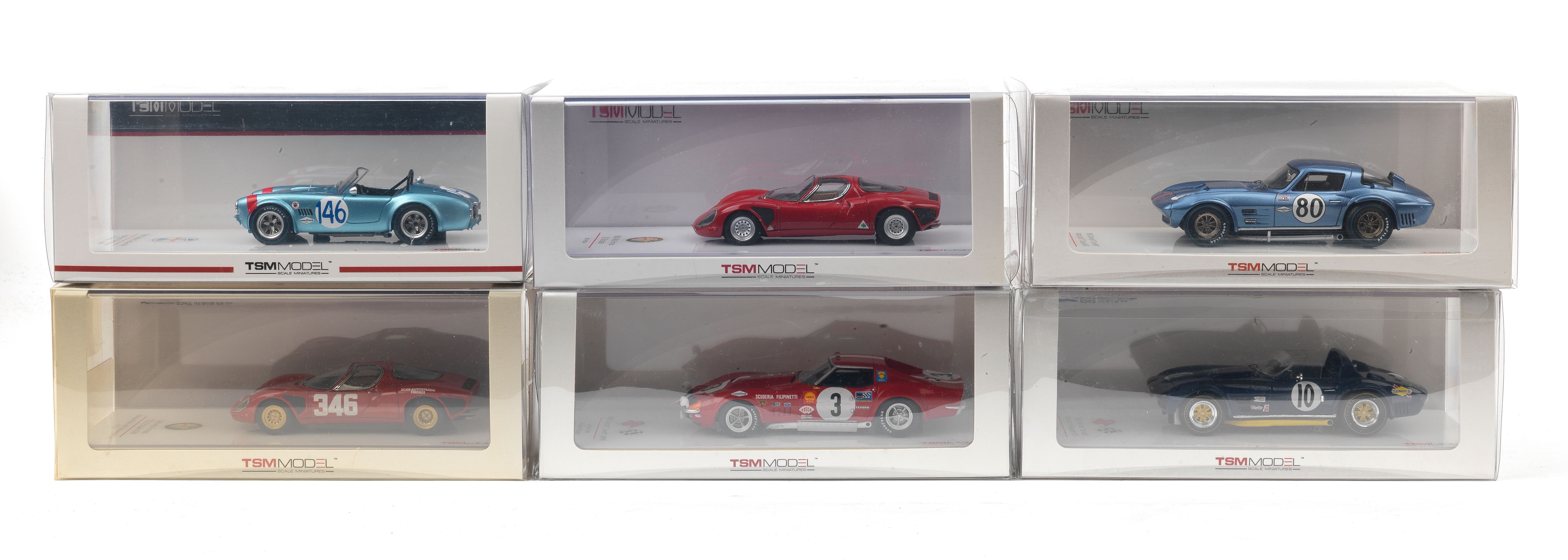 Bonhams Cars : Five boxed 1:43 scale sports car racing models, by TSM ...