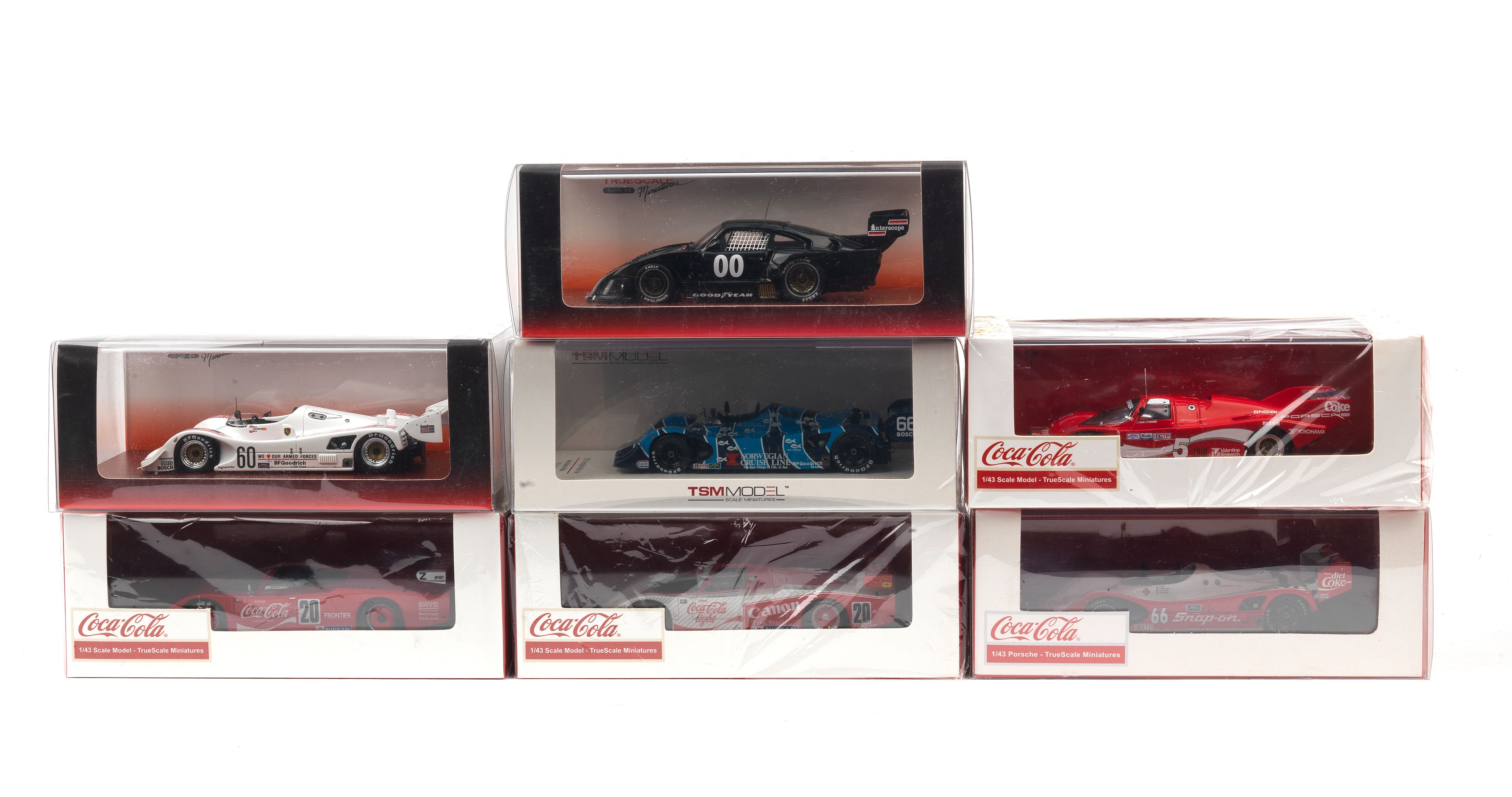 Bonhams Cars : Five boxed 1:43 scale Porsche endurance racing models ...