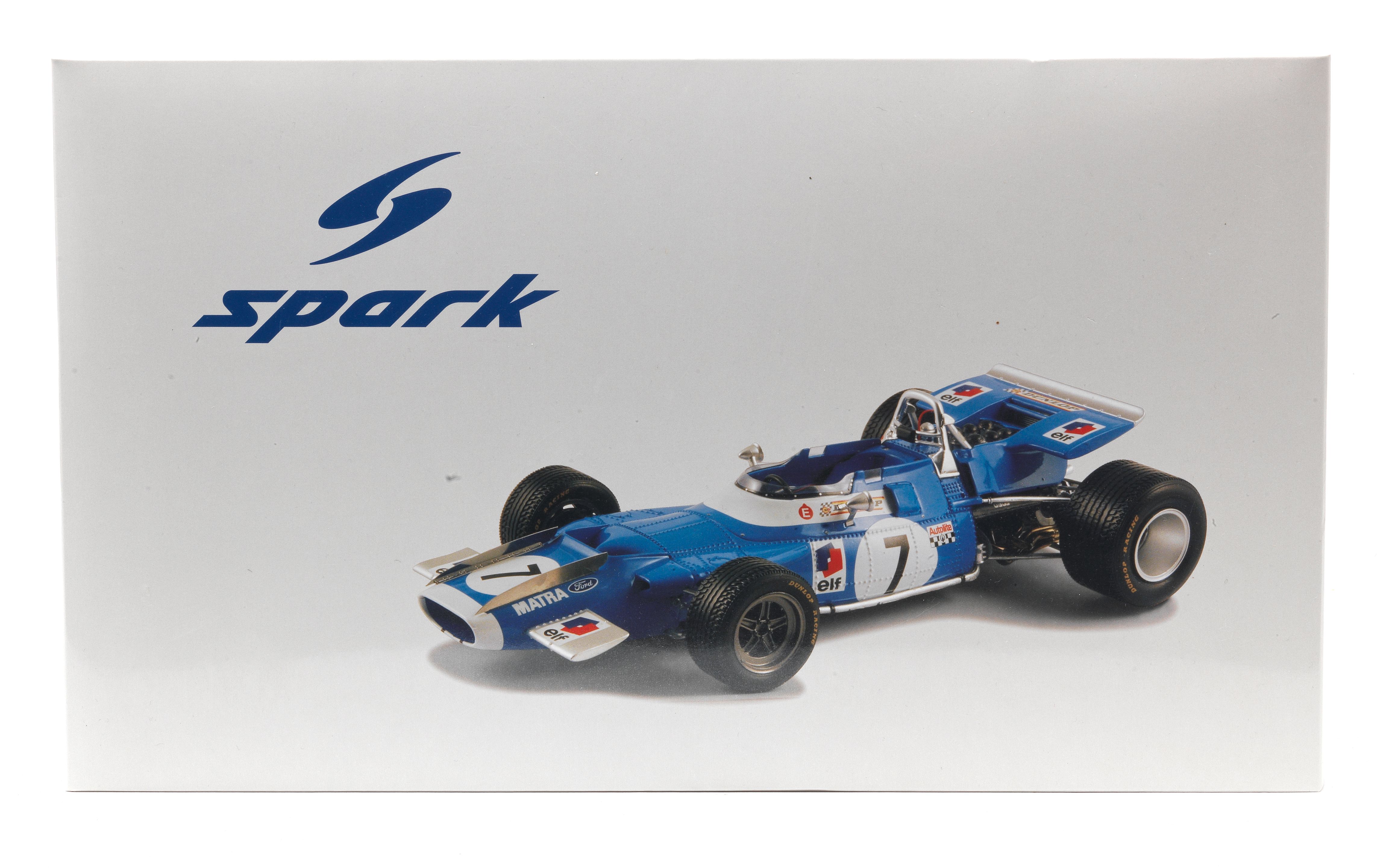 Bonhams Cars : A 1:18 scale model of a Matra MS80, by Spark,