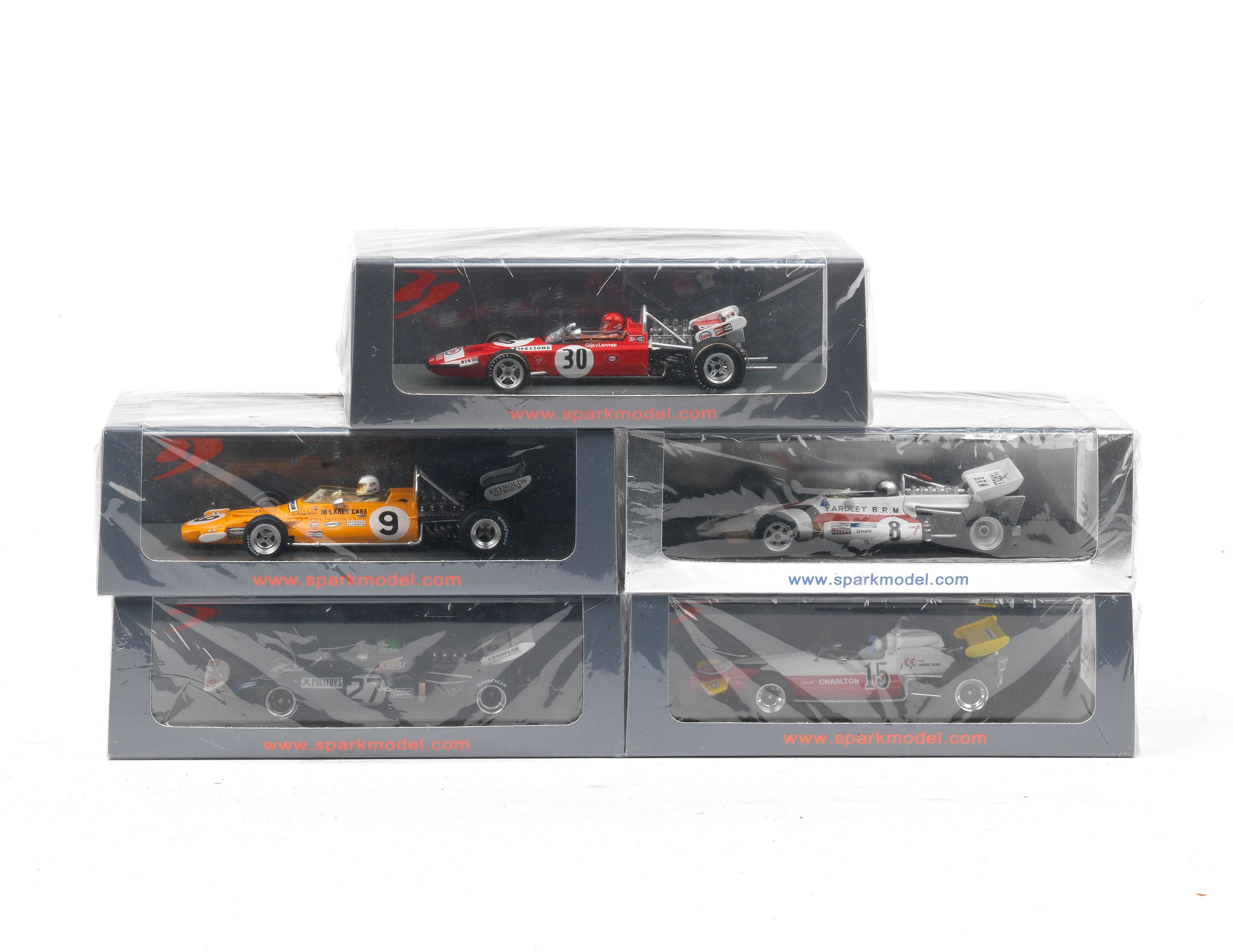 Bonhams Cars : Five boxed 1:43 scale models of 1971 Grand Prix cars, by ...