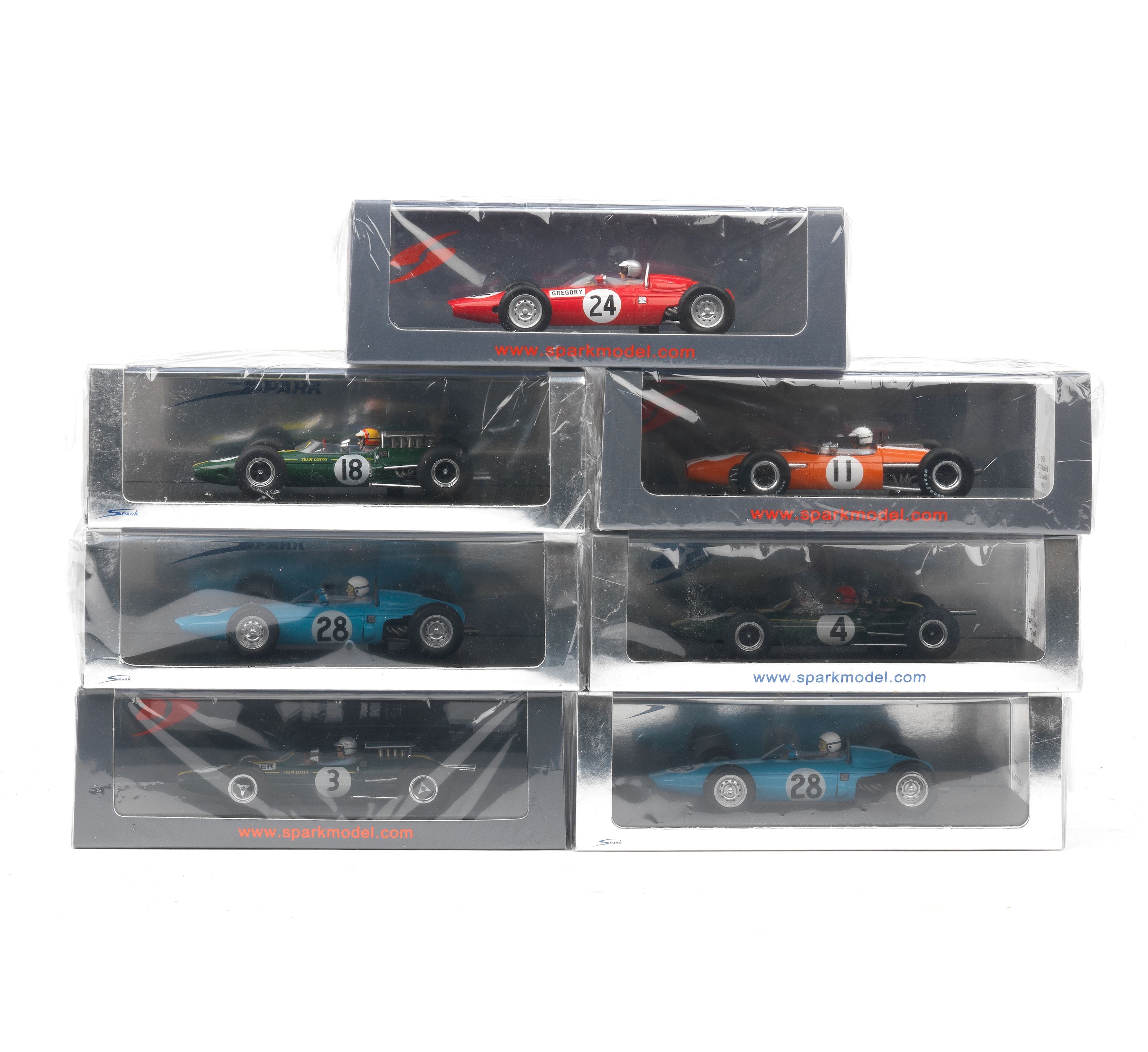 Bonhams Cars : Seven boxed 1:43 scale models of 1964-1965 Grand Prix ...