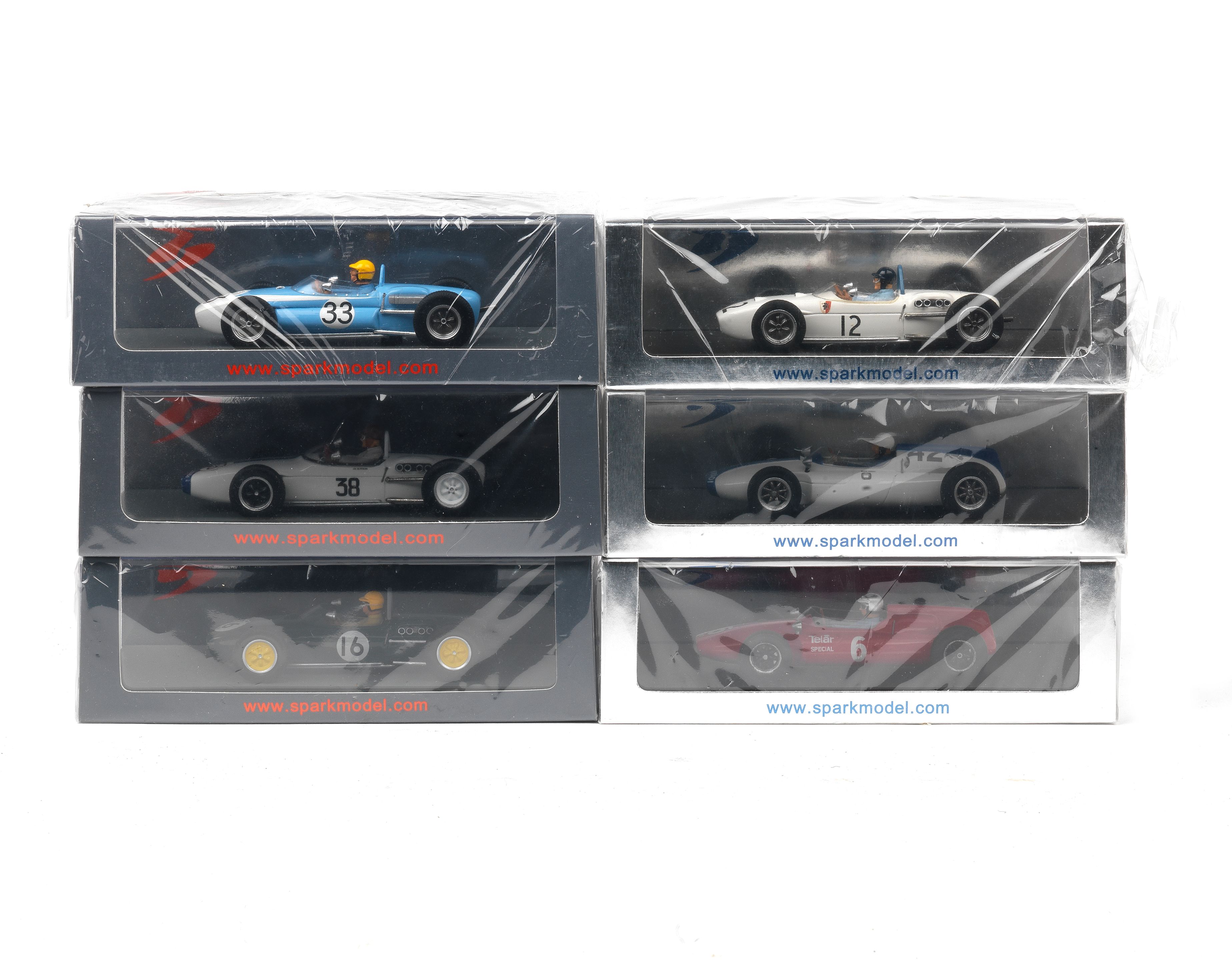 Bonhams Cars : Six boxed 1:43 scale models of 1961 Grand Prix cars, by ...