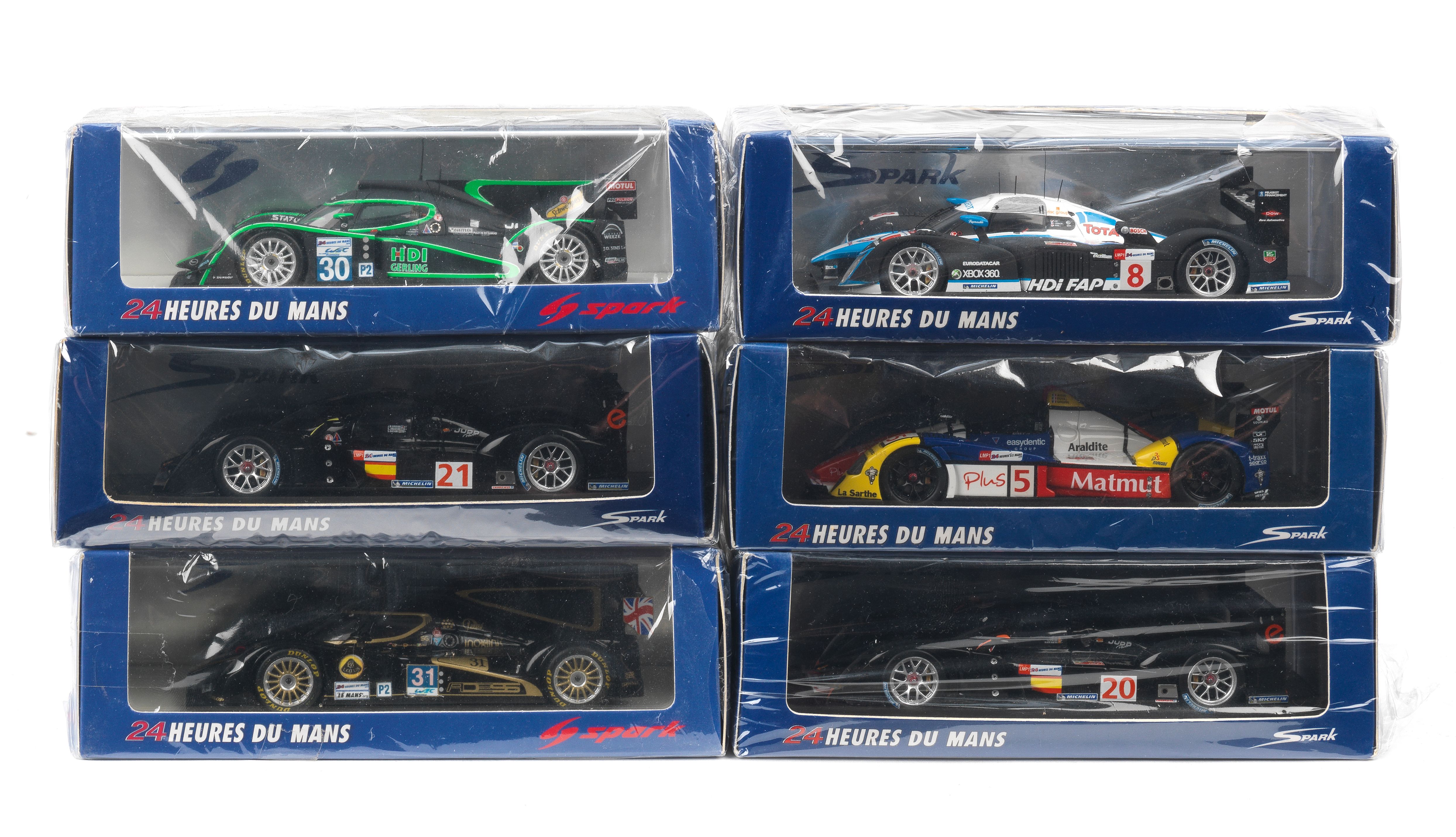 Bonhams Cars : Six boxed 1:43 scale models of 2008 and 2012 Le Mans ...