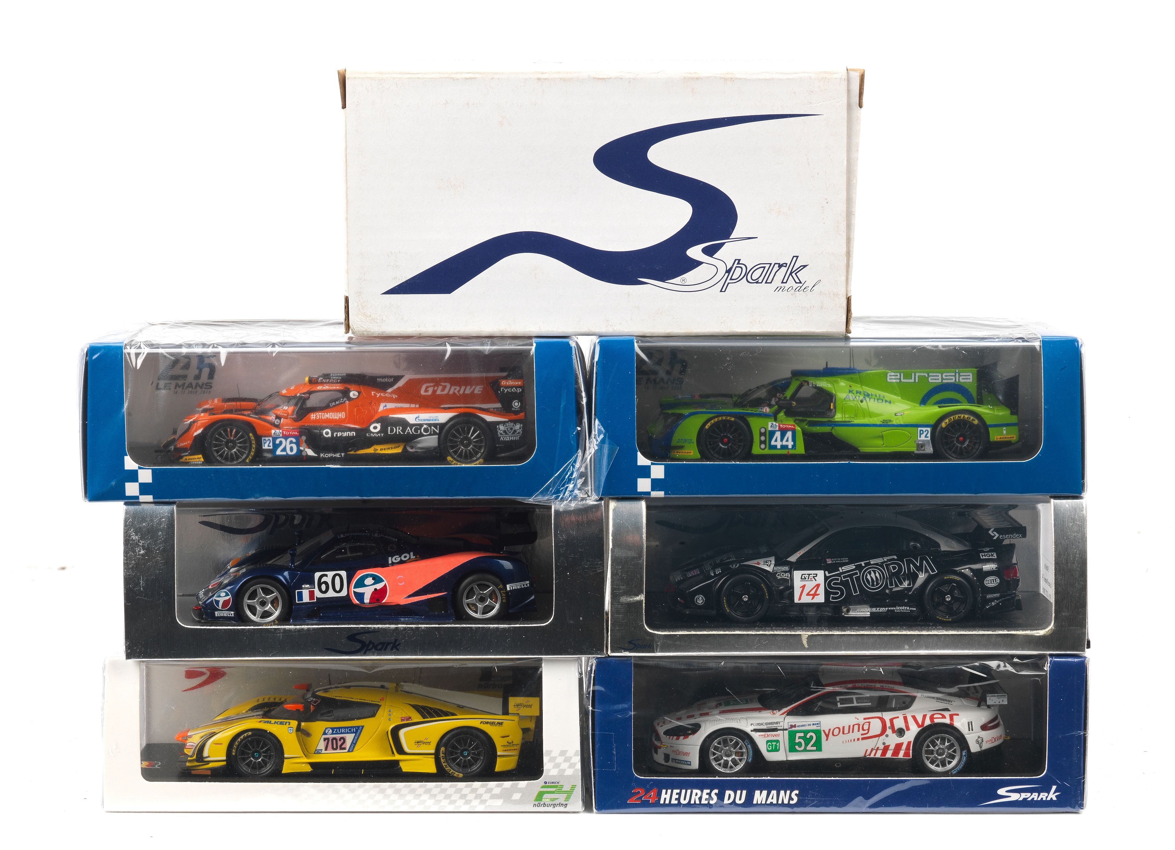 Bonhams Cars : Seven boxed 1:43 scale models of 2003-2018 Endurance ...