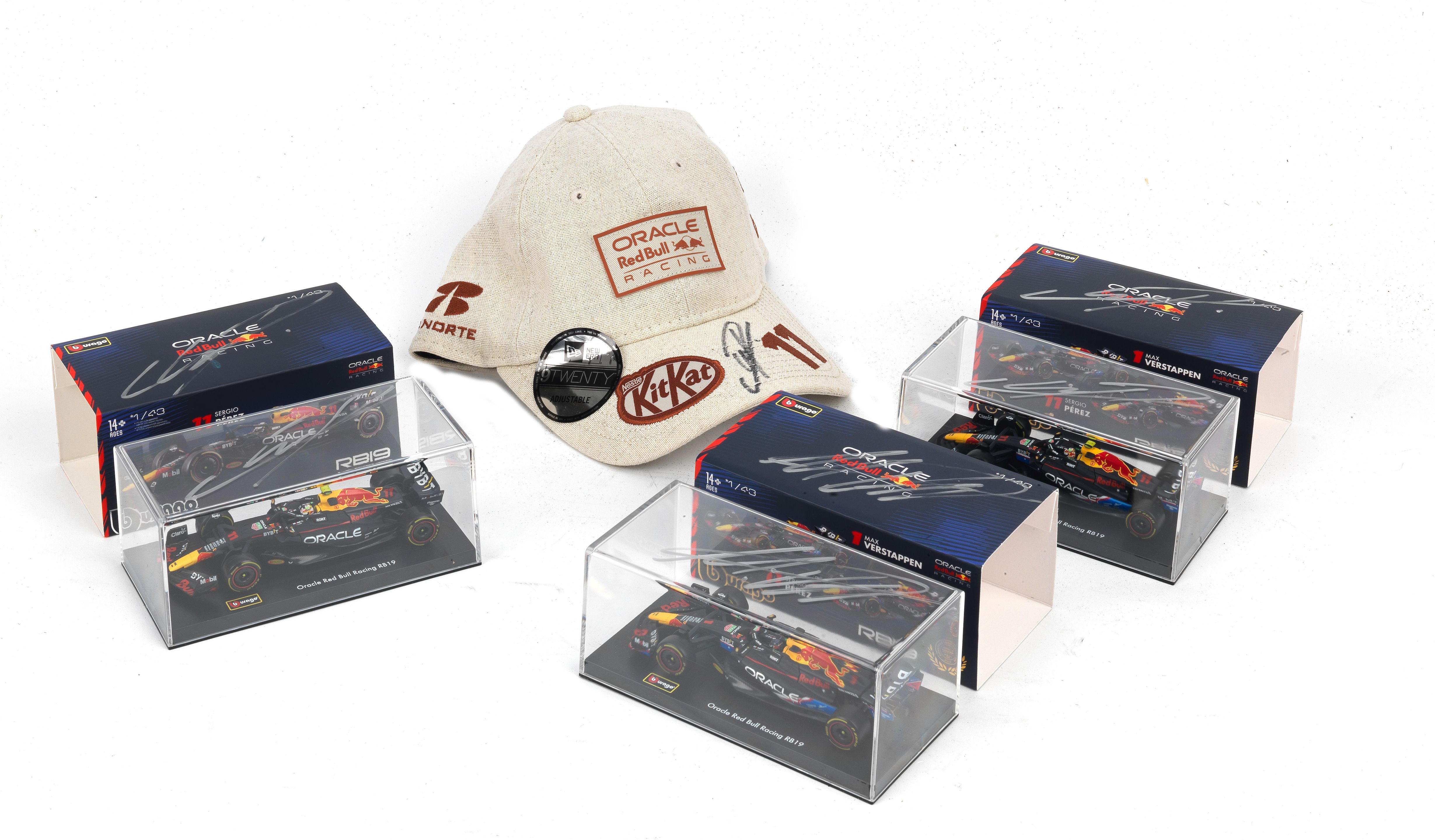 Bonhams Cars : Three Oracle Red Bull Racing 1:43 F1 scale models, by ...