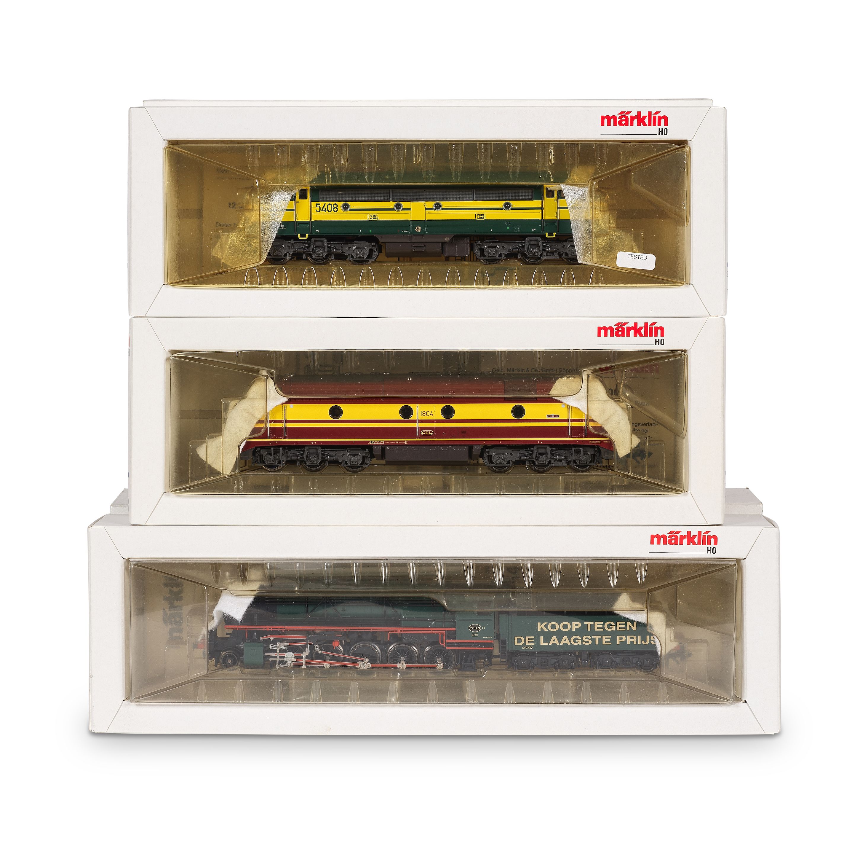 Bonhams Cars : Marklin - Locomotives - HO Scale - Set 2