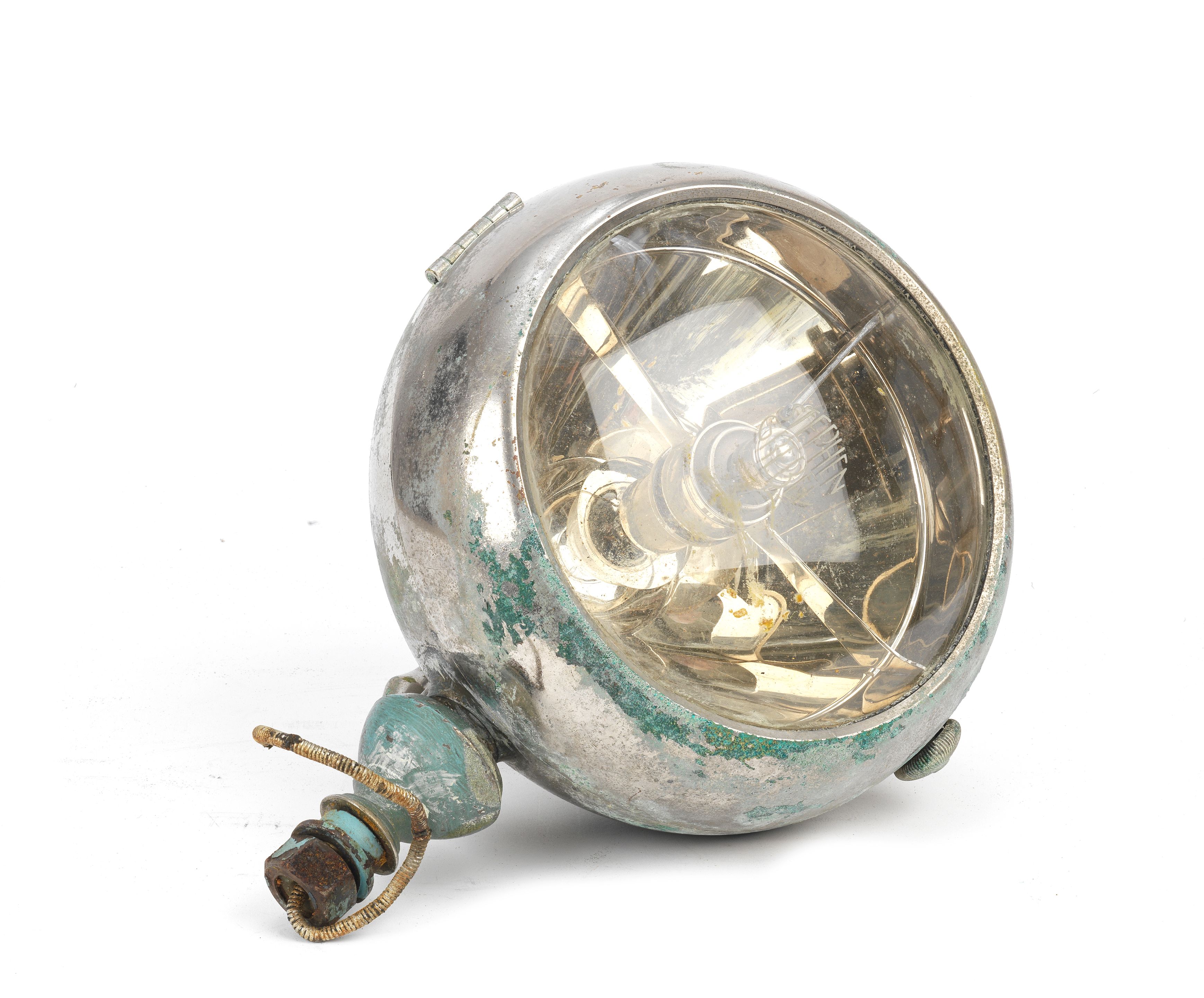 Bonhams Cars : A large Stephen Grebel spotlamp, French, 1930s,