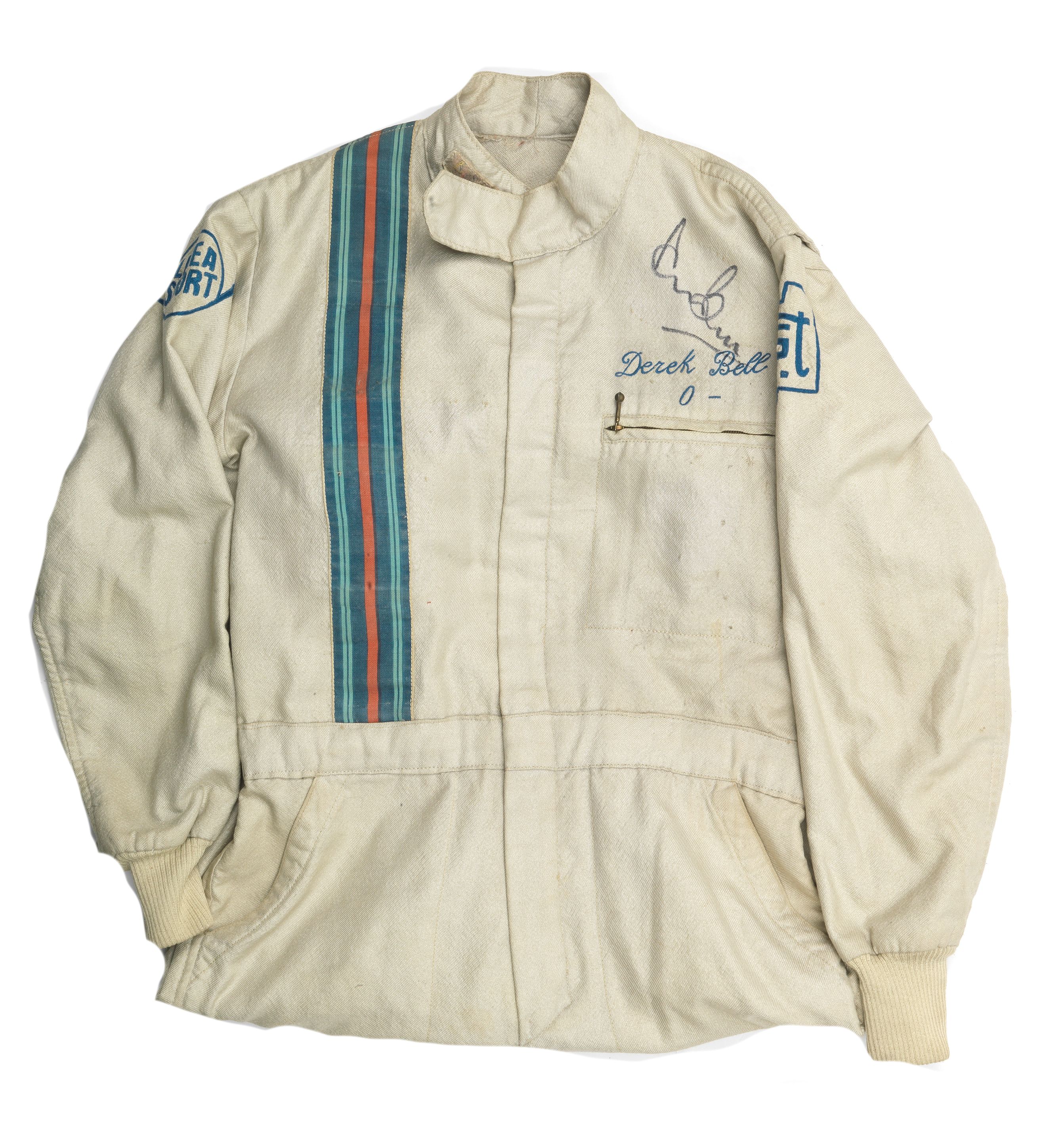 Bonhams Cars : A replica signed pair of Derek Bell 1972 Grand prix race ...