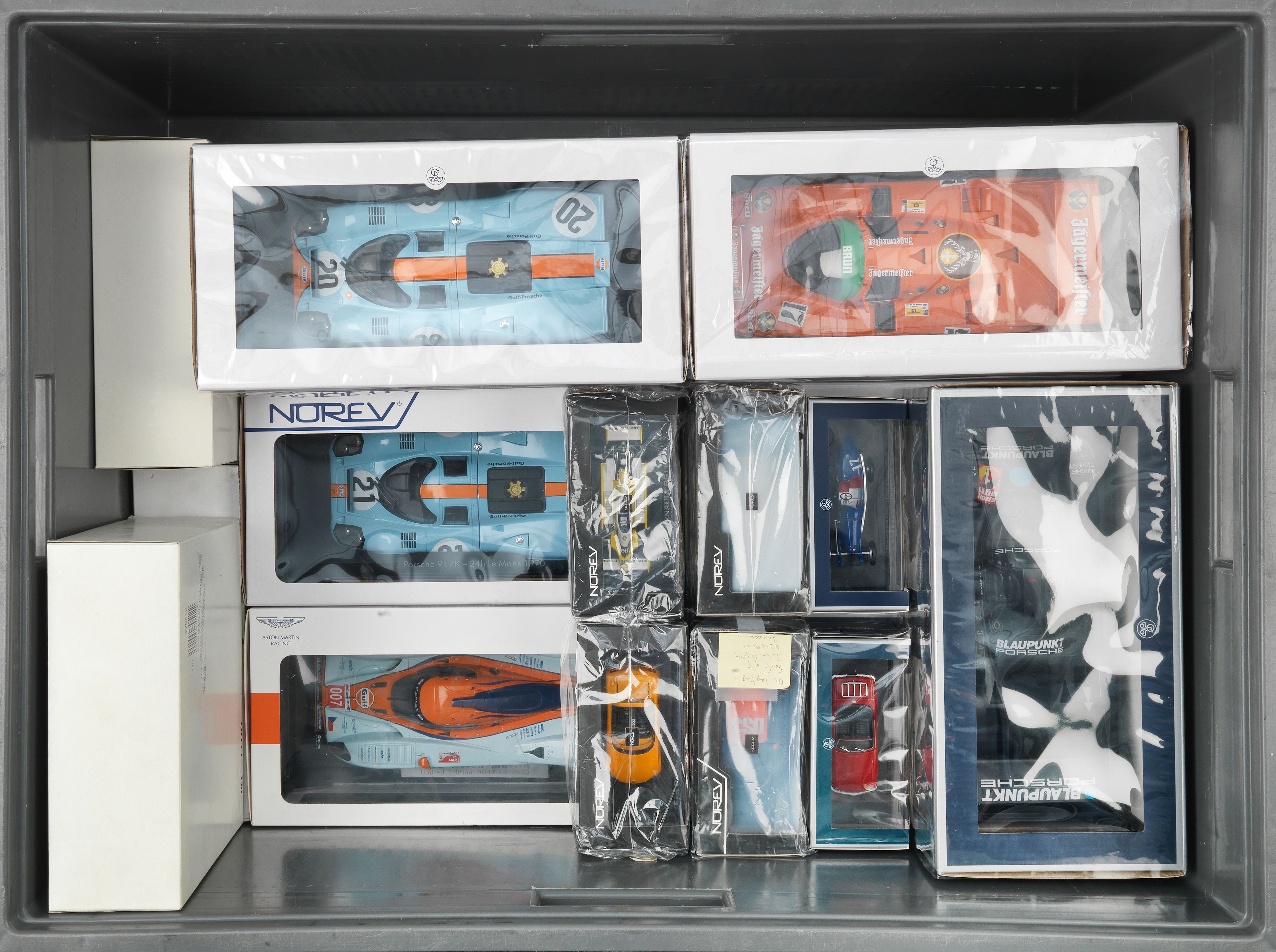 Bonhams Cars : Nine boxed 1:18 scale Endurance racing models, by Norev ...