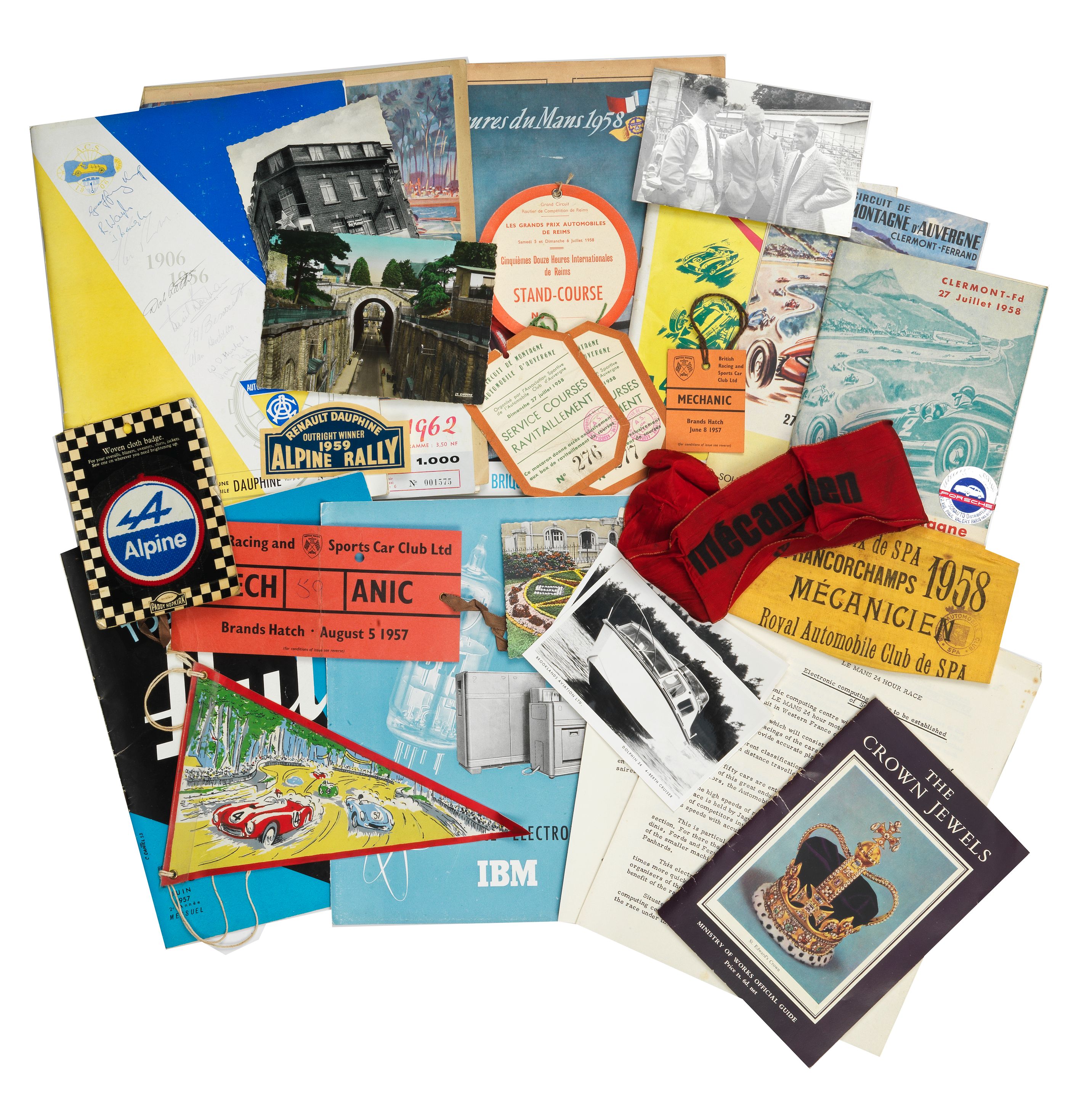 Bonhams Cars : Le Mans and other French race programmes and related ...