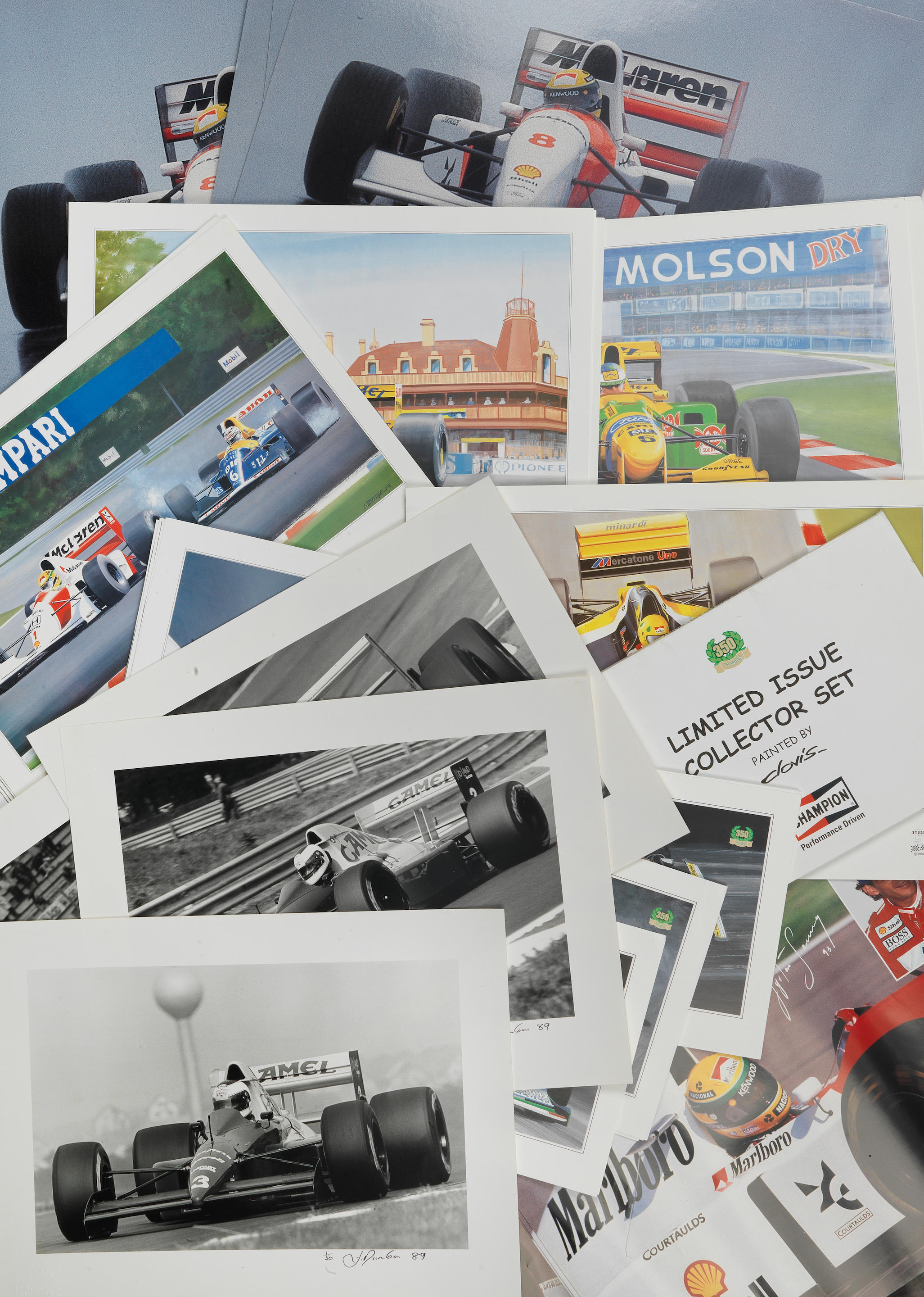 Bonhams Cars Assorted Formula 1 Posters