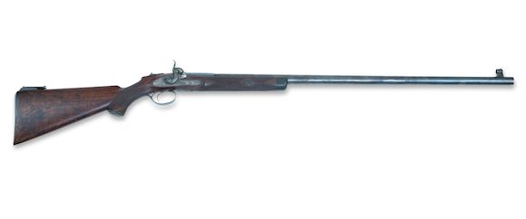 Bonhams : A cased .451 percussion best-quality match rifle cased by ...