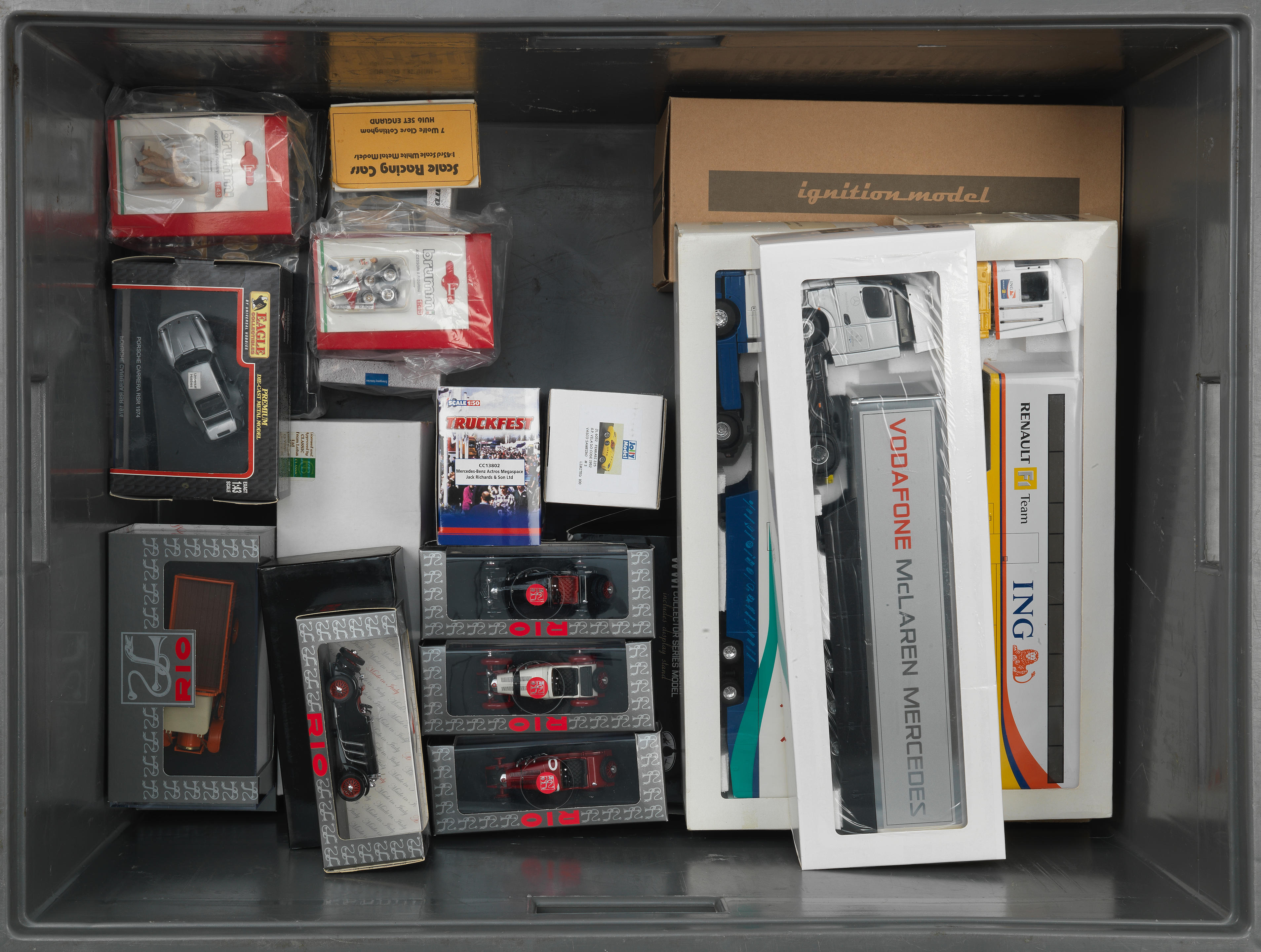 Bonhams Cars A Quantity Of Boxed 143 Scale Car Models Qty