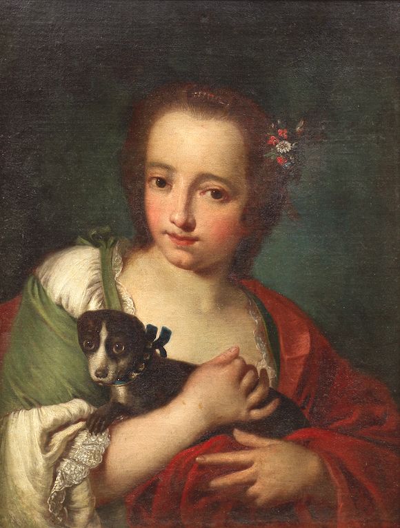 Bonhams : Attributed to Giuseppe Nogari (Venice 1699-1763) Portrait of ...