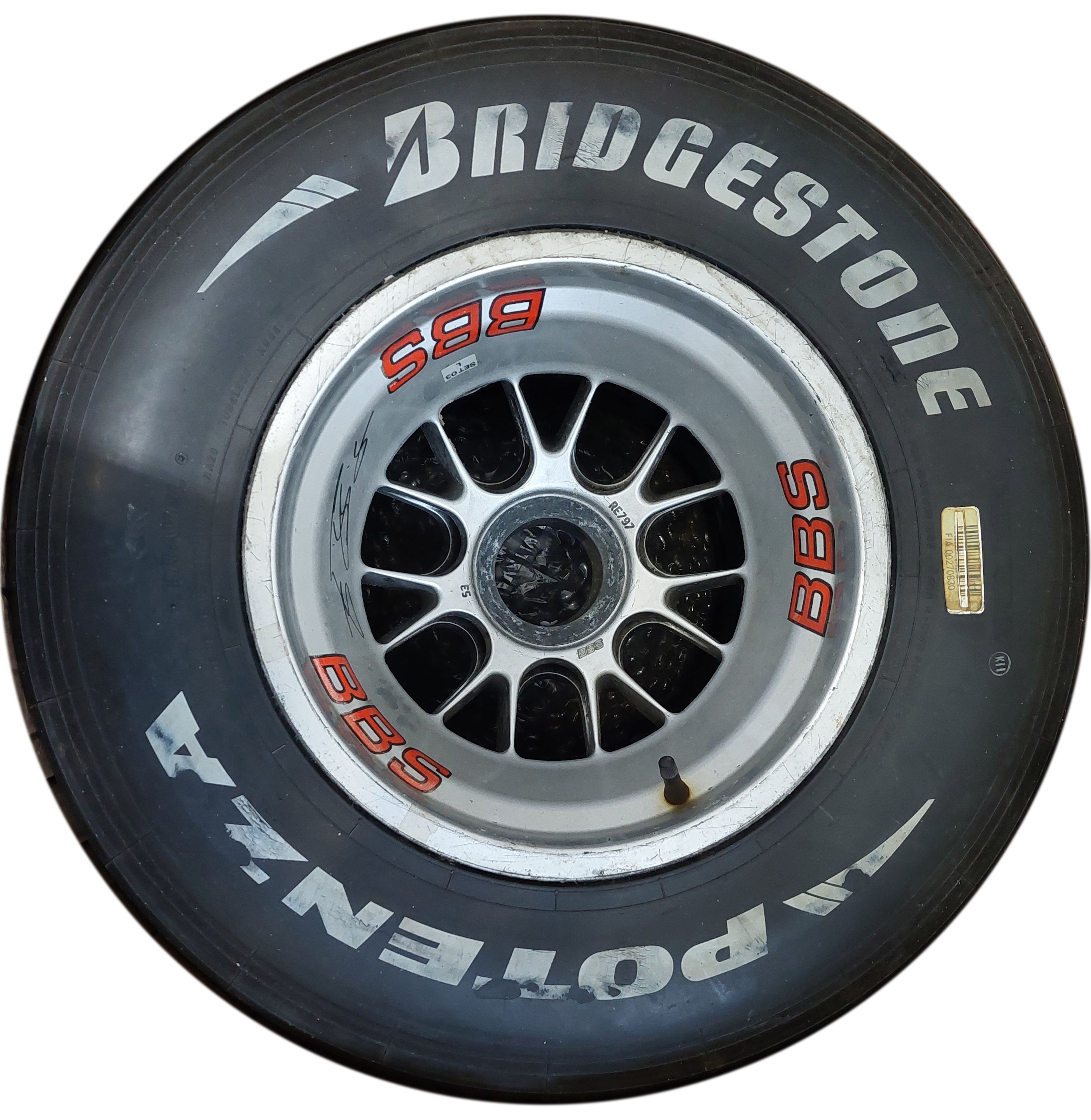 Bonhams Cars : A used Ferrari Formula 1 wheel signed by Michael ...