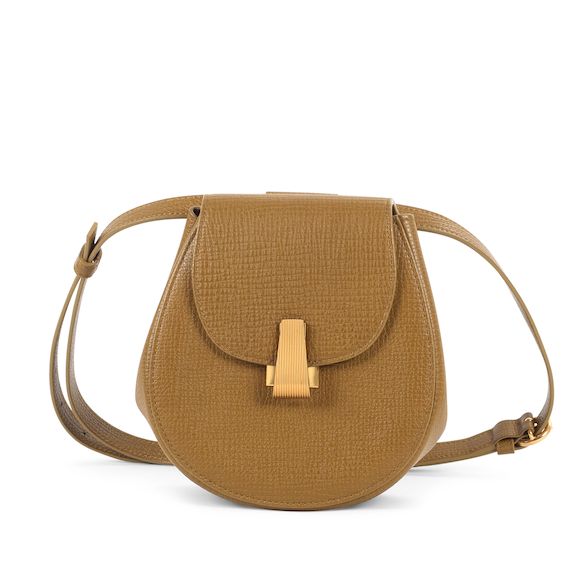 Bonhams : Bottega Veneta a Mustard Leather Palmellato Belt Bag ...