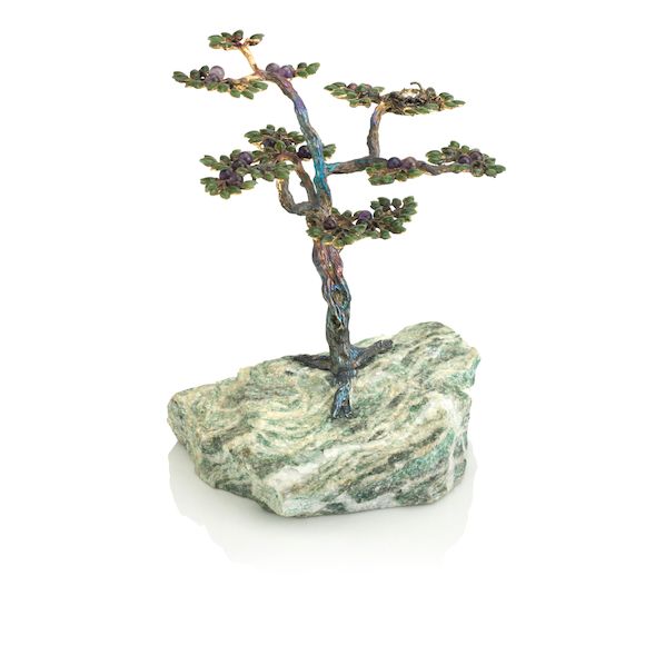 Bonhams : A novelty silver tree ornament Maker's mark FM, 925 mark and ...