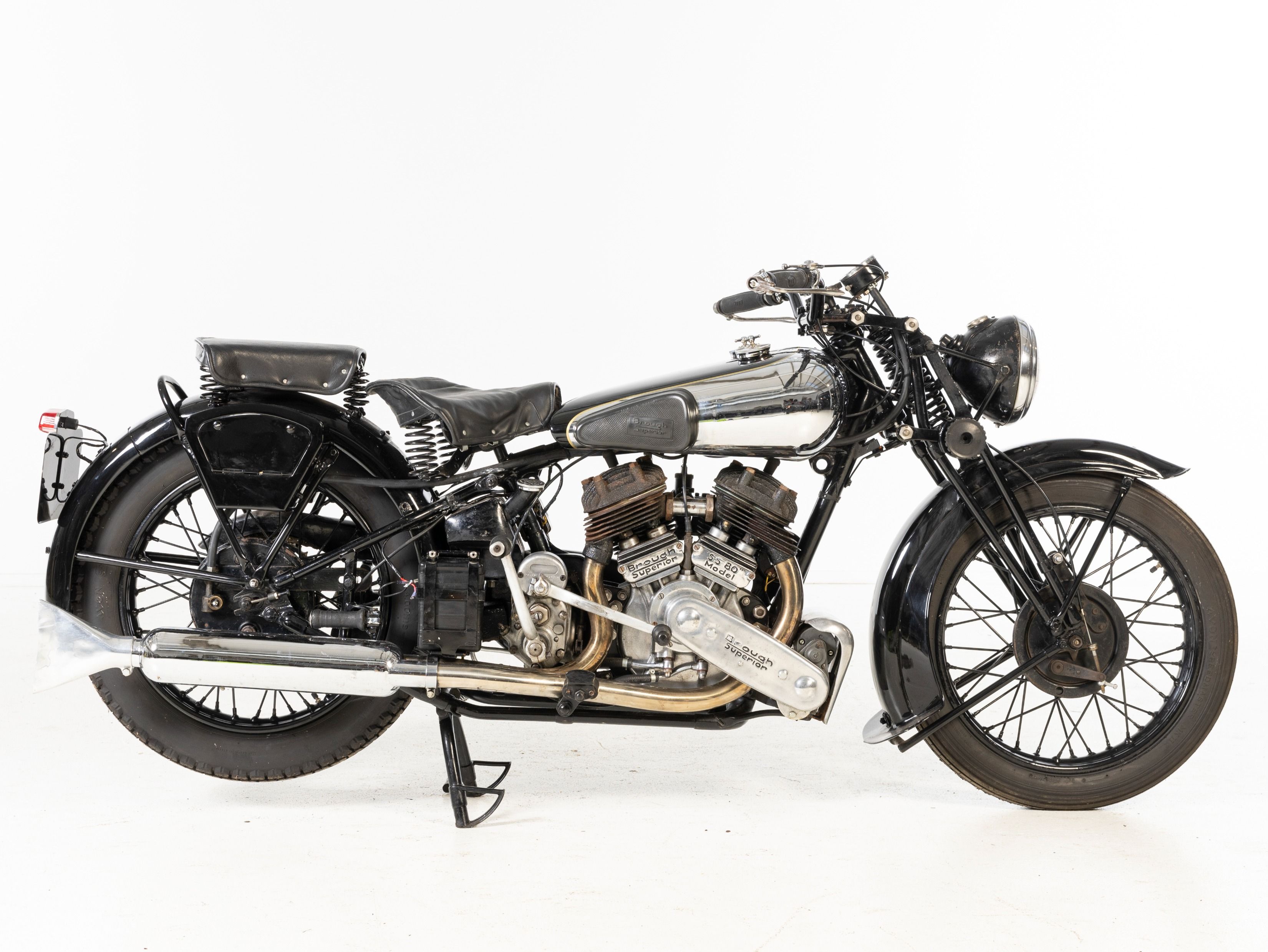 Bonhams Cars : 1939 Brough Superior 982cc SS80 Special Frame no. M8 ...