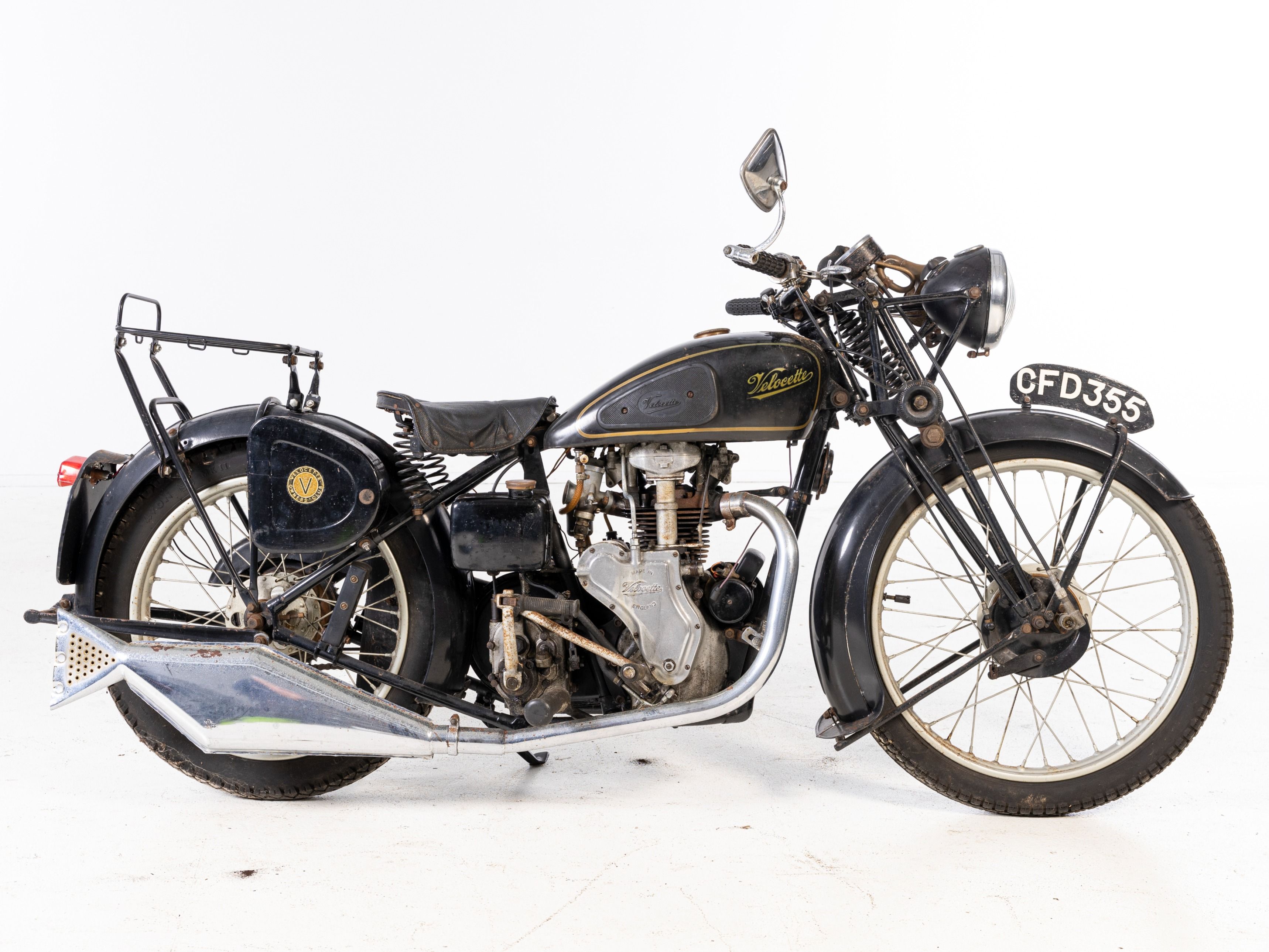 Bonhams Cars : 1937 Velocette 249cc MOV Frame no. MD6305 Engine no. M4022 (see text)